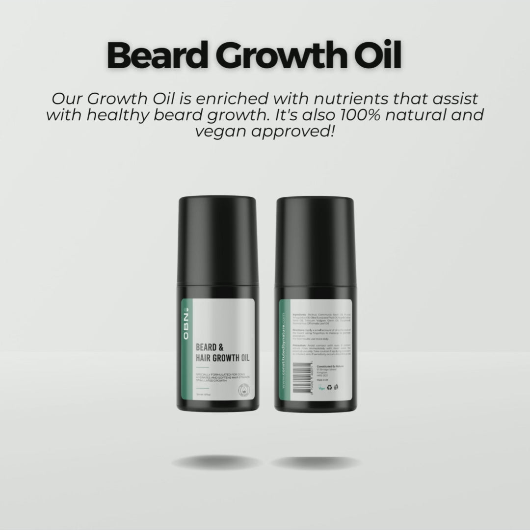 Beard Growth Oil | Beard and Hair Growth Oil | Constituted By Nature ...